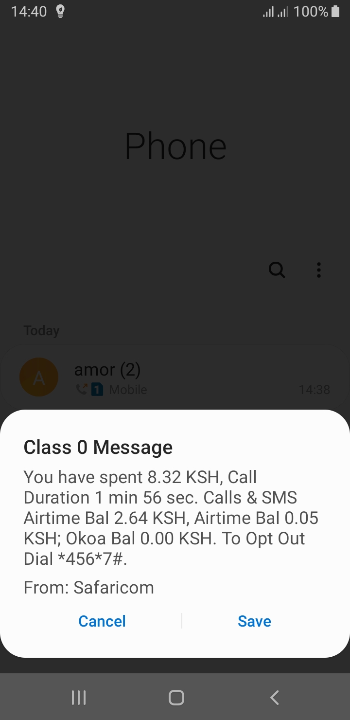 Erick Opiyo on Twitter: "@SafaricomI Here below are some of the screenshots I have captured ...
