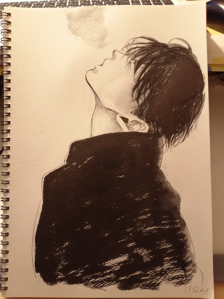 「新章突入です ️ 残り数話で終わっちゃうと思うと毎回の事ながら寂しいです…このキャラともお別れかぁ… 今回から10にクリ」もくすけ。@COMITIA148【R22b】の漫画