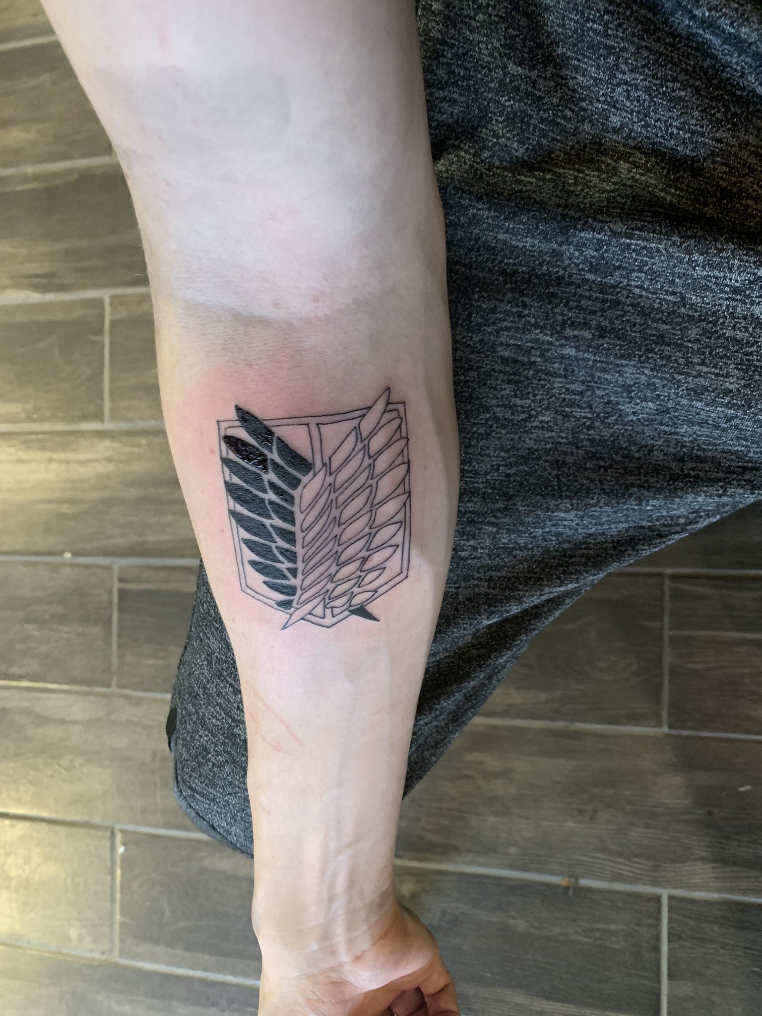 Wings Of Freedom Attack On Titan Tattoo