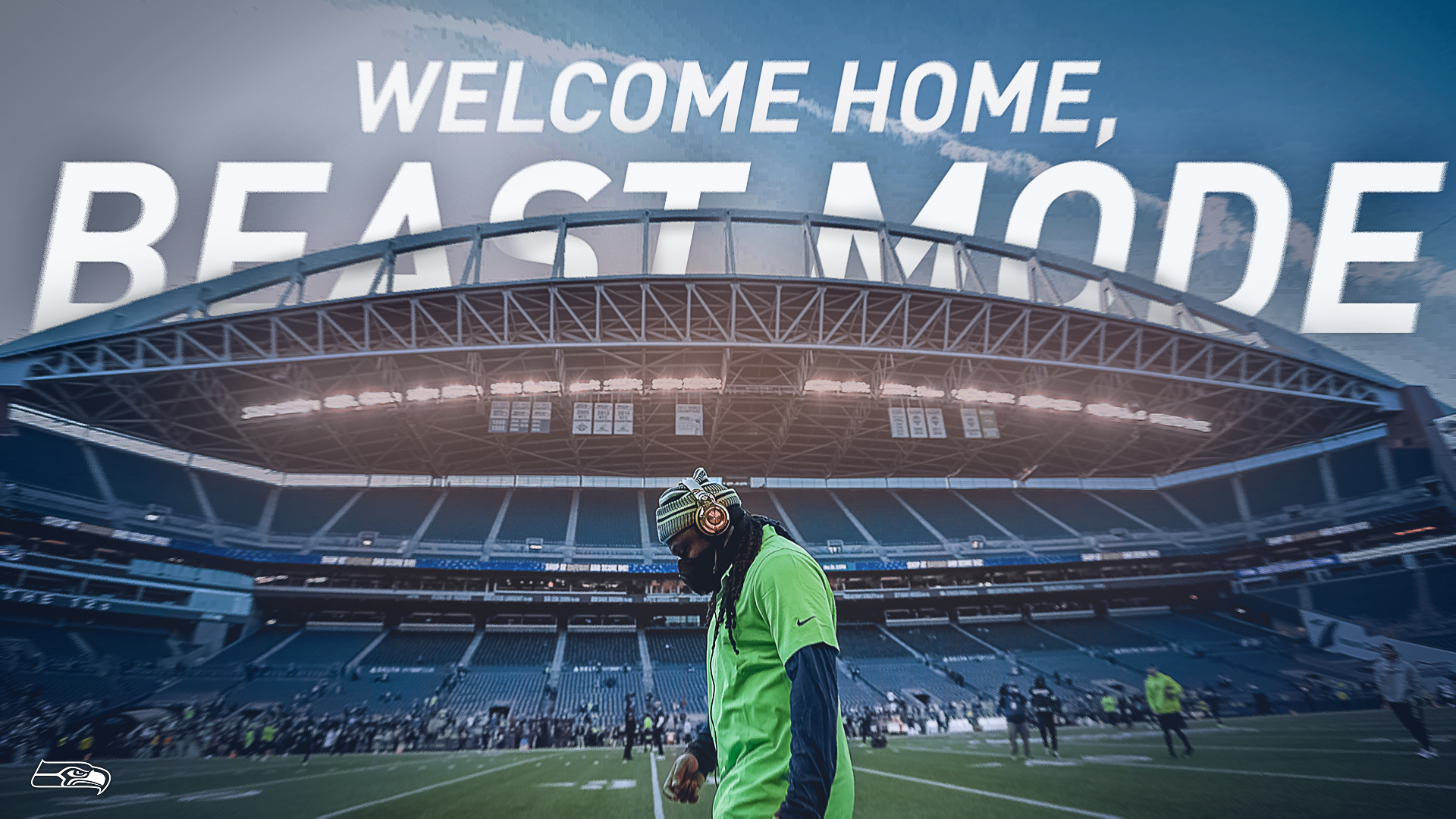 Seahawks Desktop Wallpaper Beast Mode