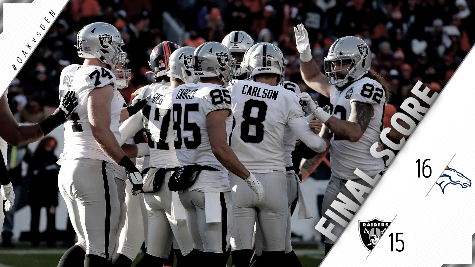 Raiders Huddle