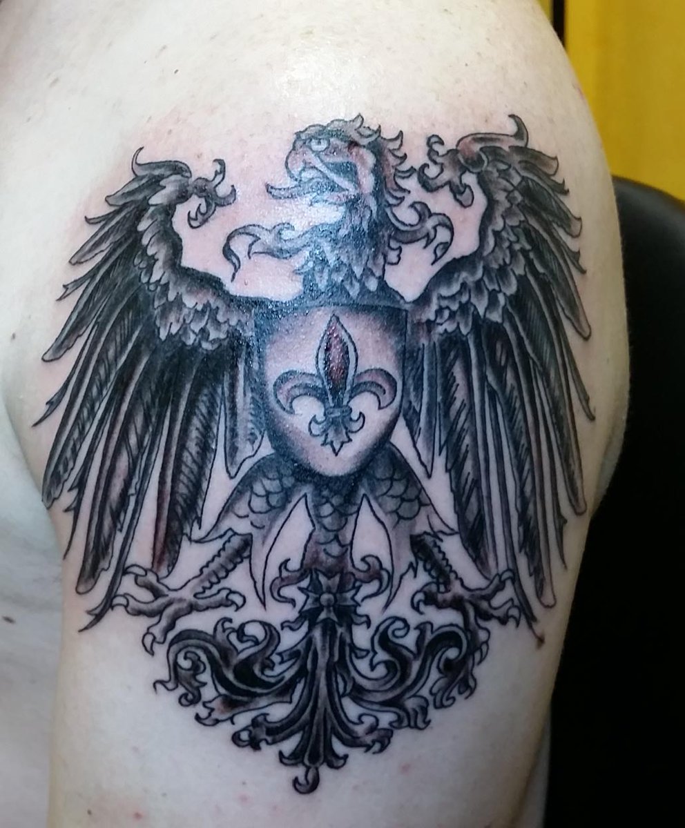 German Imperial Eagle Tattoo