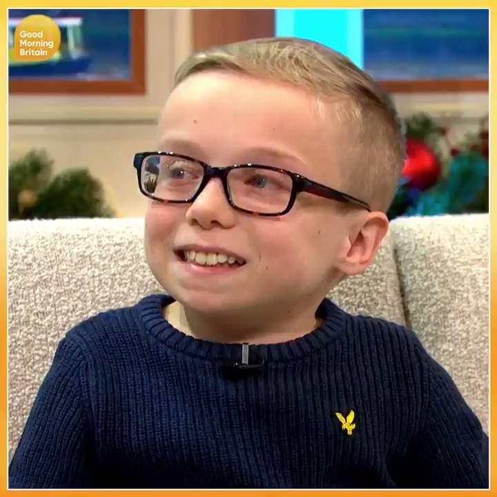 'It's incredible... I feel so proud.' Lenny Rush, who plays Tiny Tim in ...