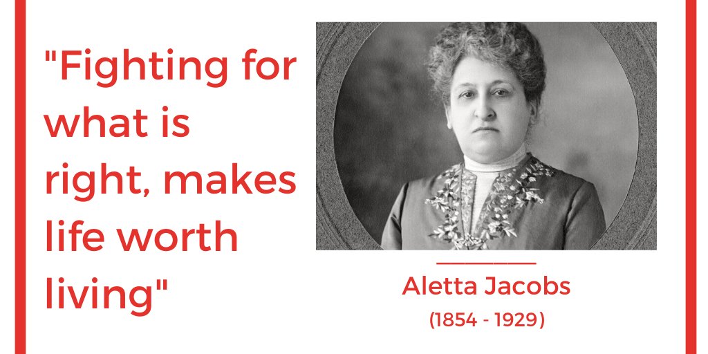 Aletta Jacobs Quotes Aletta Jacobs Mural — VAAF