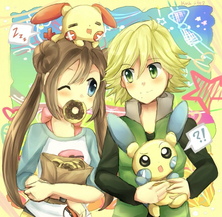 Pokemon Rosa X Curtis