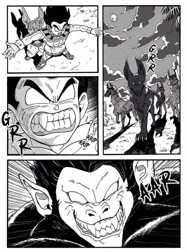 Kid Goku Ape Transformation