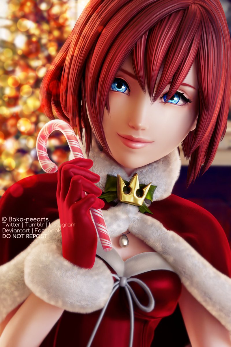 Kingdom Hearts Christmas Kairi
