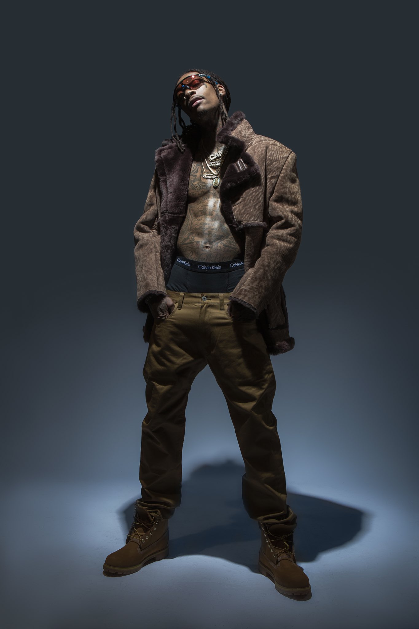 Wiz Khalifa Wearing Toms