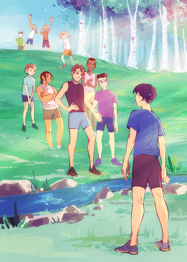 kazetsuyo] hey, do you like running? / 」|phee ☀️のイラスト