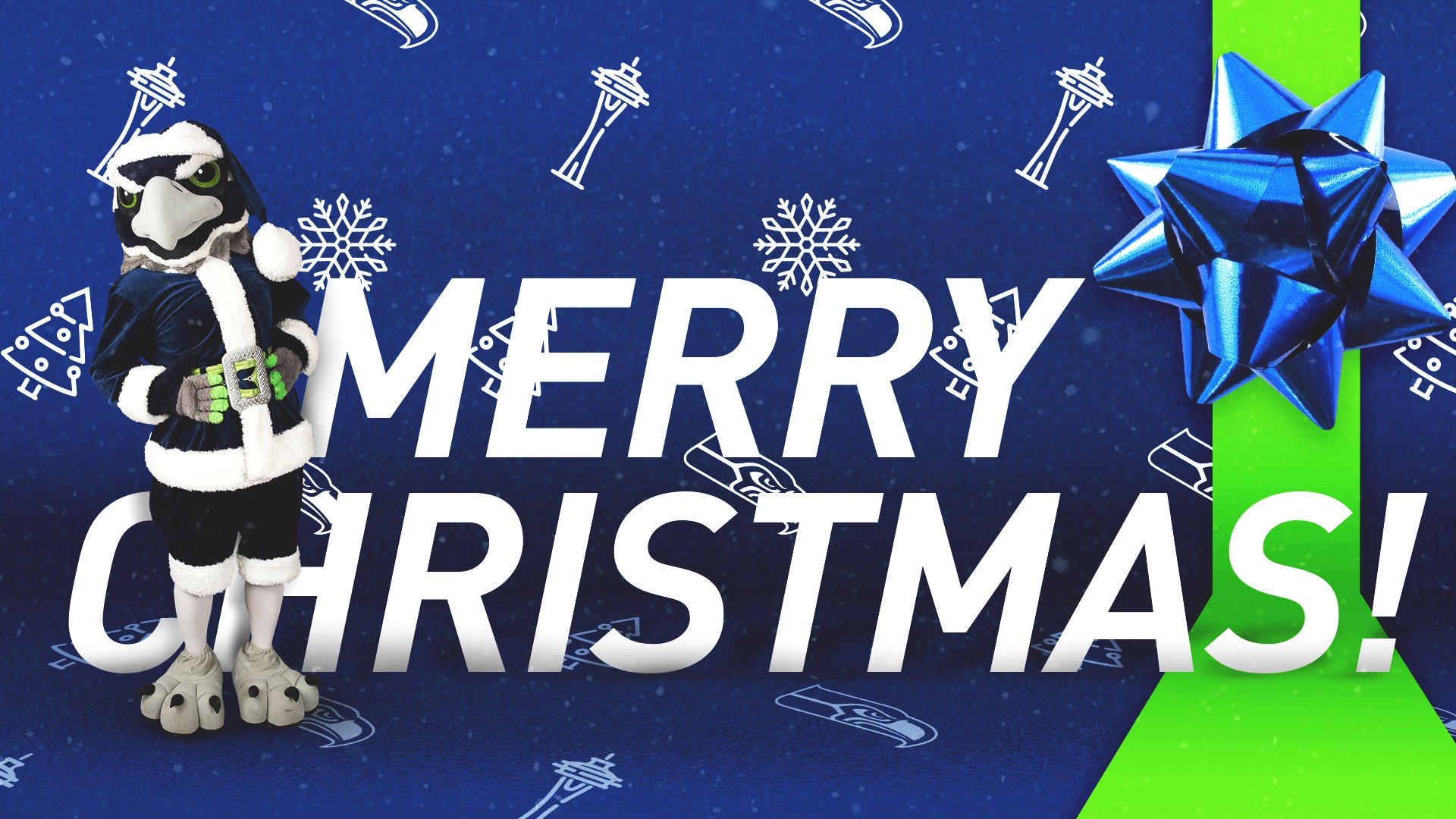 Seattle Xmas Wallpaper