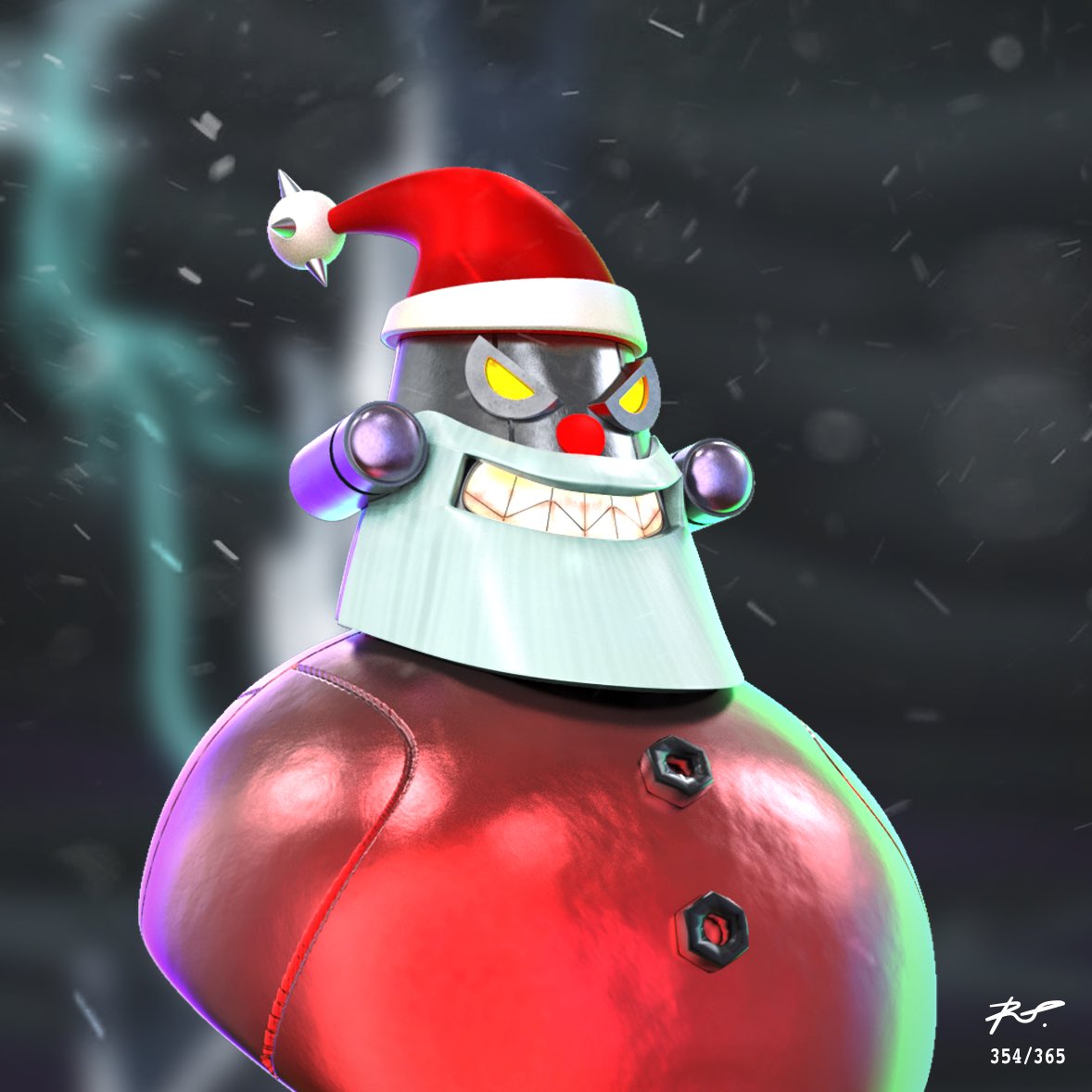 Evil Santa Futurama