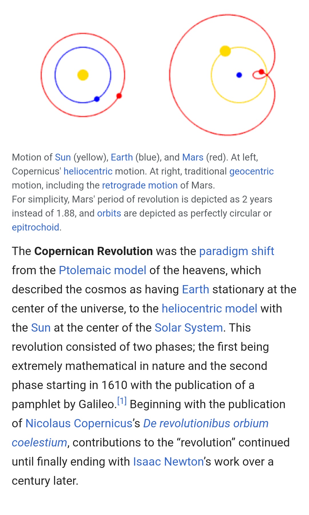 Copernican Revolution
