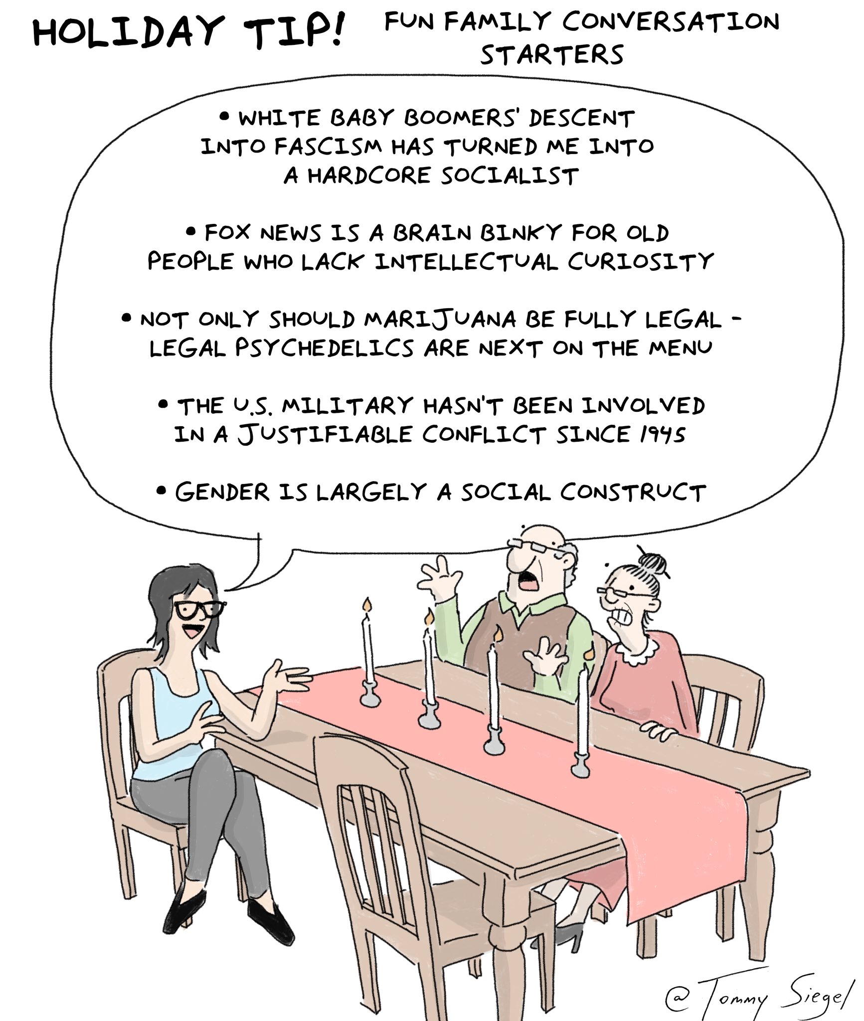 Cartoon Conversation Starters