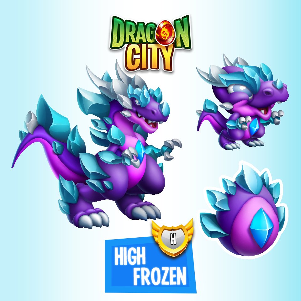 Dragon City Frozen Wind Dragon