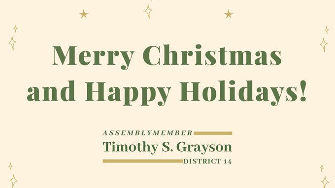 Official Website - Assemblymember Timothy S. Grayson Representing the ...