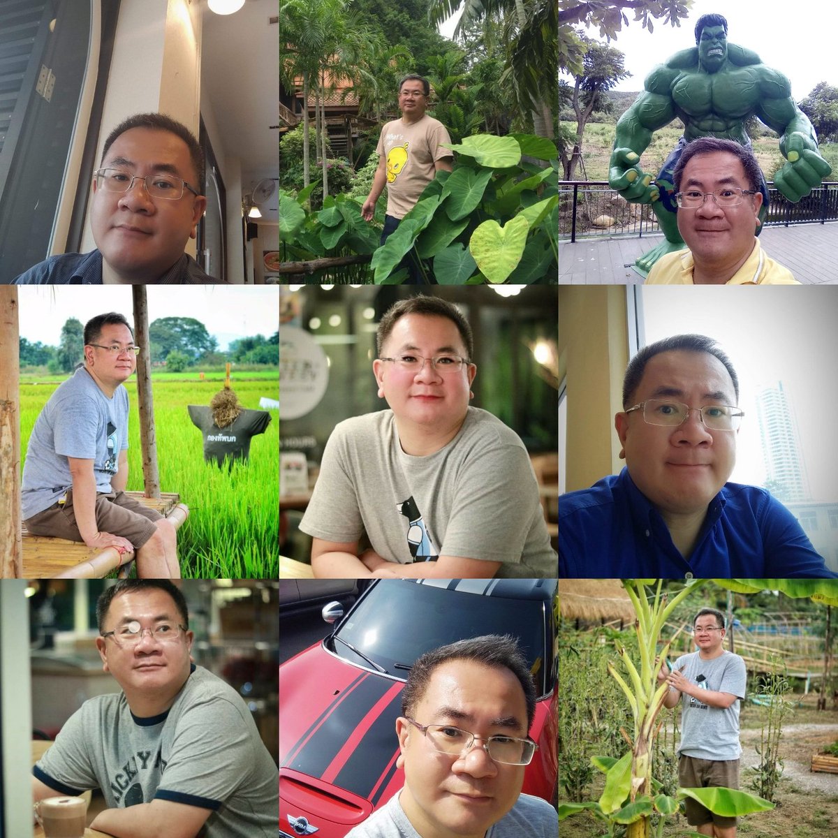 My top 9 from facebook 🤭🤭🤭 Pae Wirat @wiratpae