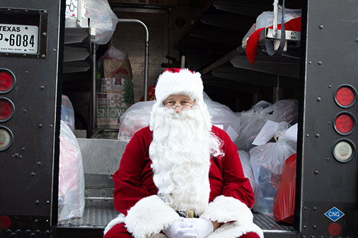 Ups Driver Santa Claus