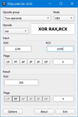 Binni Shah on Twitter: "x86/x64 Opcode Calculator for Windows, Linux and OSX : https://t.co ...
