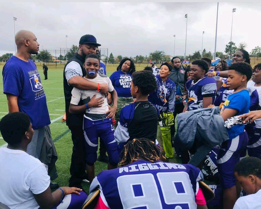 Shout out to Macon United 8U football for winning the AAU National ...