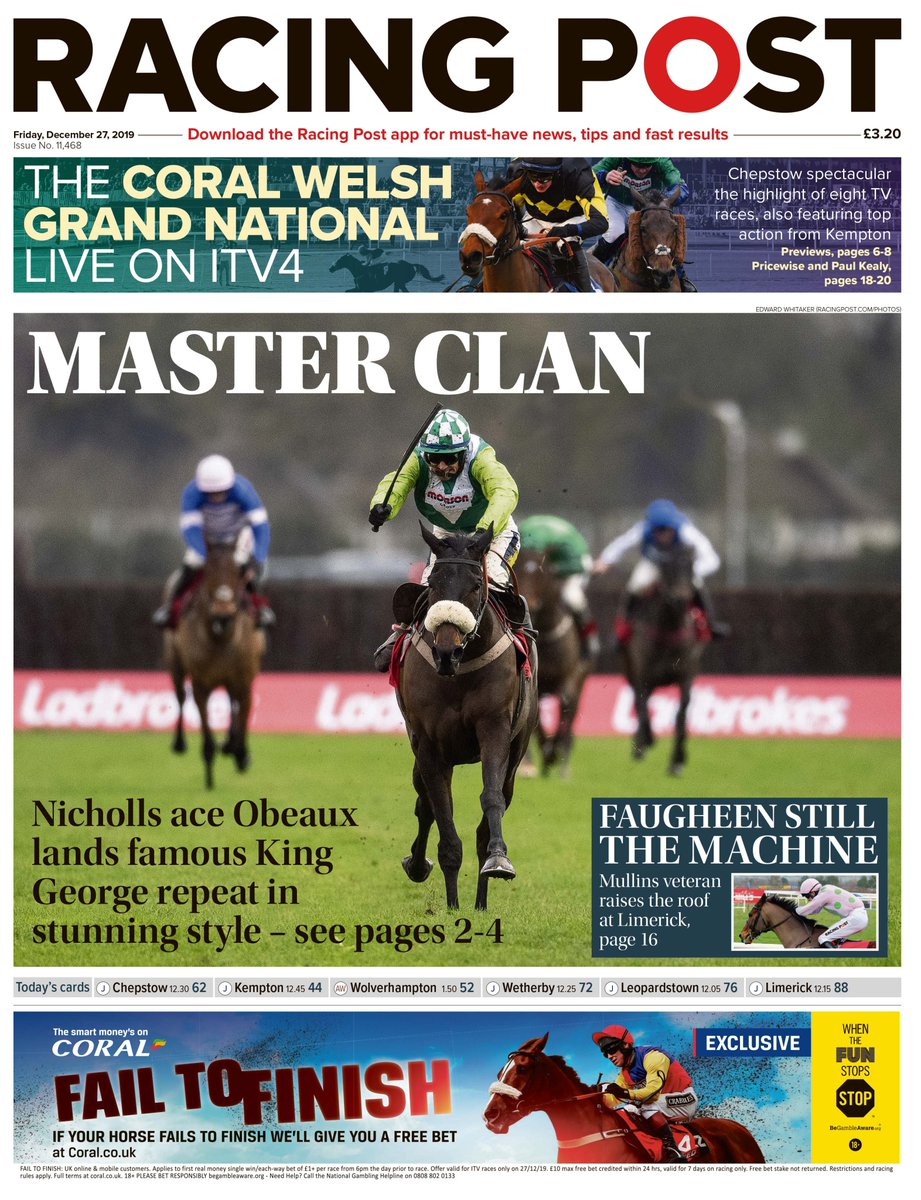 In tomorrow's Racing Post: all the expert advice you need for the Welsh ...