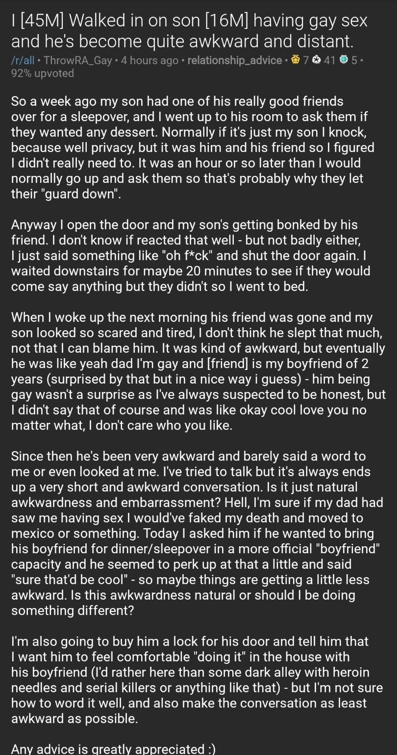 Relationships Txt On Twitter I [45m] Walked In On Son [16m] Having