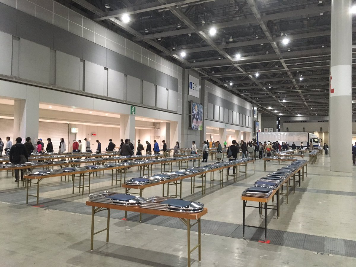 コミックマーケット97 0日目前日設営の様子 #C97 (8ページ目) - Togetter