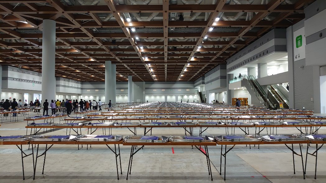 コミックマーケット97 0日目前日設営の様子 #C97 (8ページ目) - Togetter