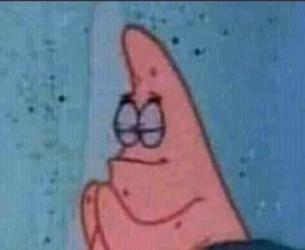 Patrick thanking gos template request : r/MemeTemplatesOfficial