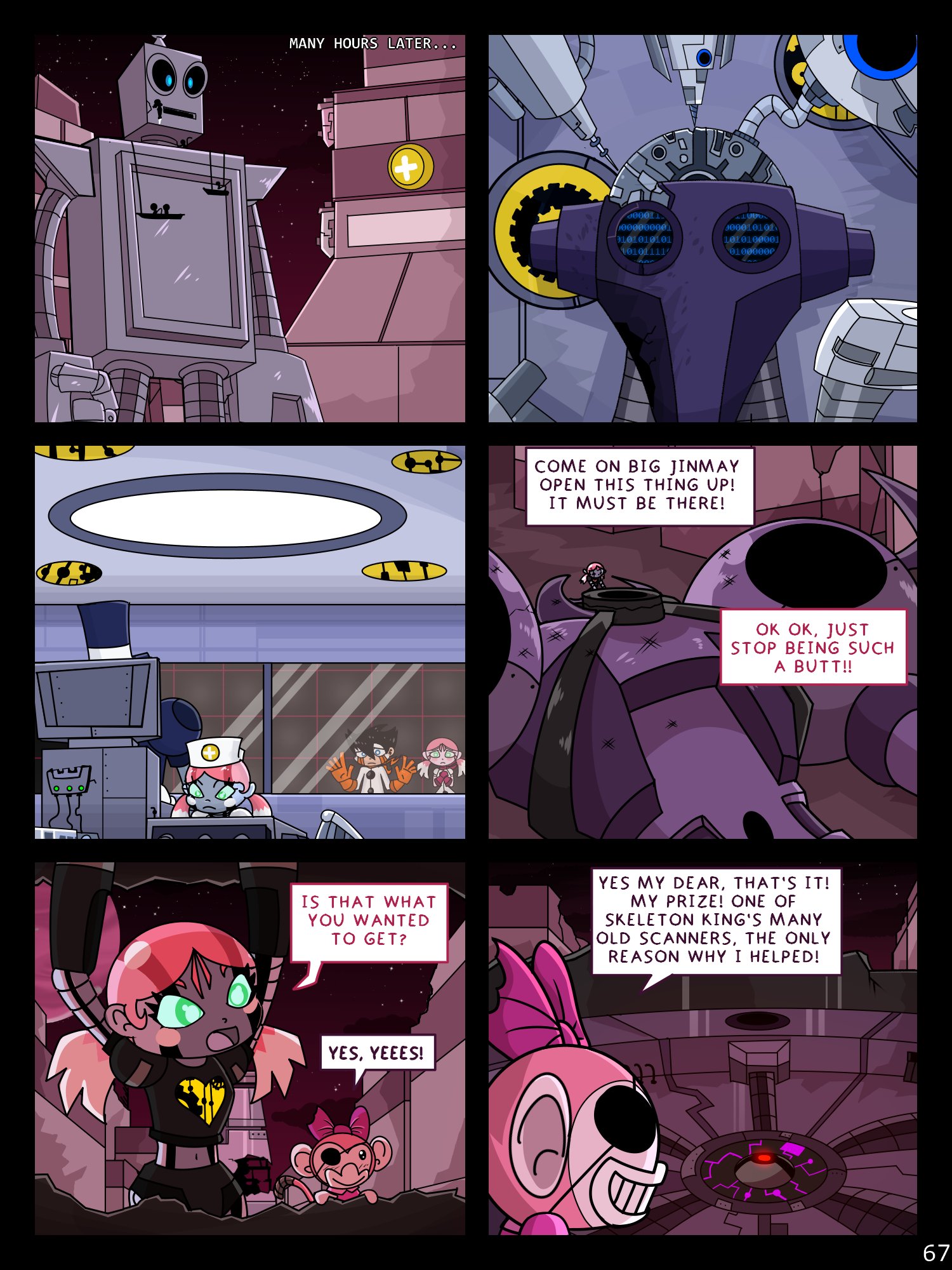 TheBlackSunKing (comm open) on Twitter: "Assembly line page 67 Sokko ...