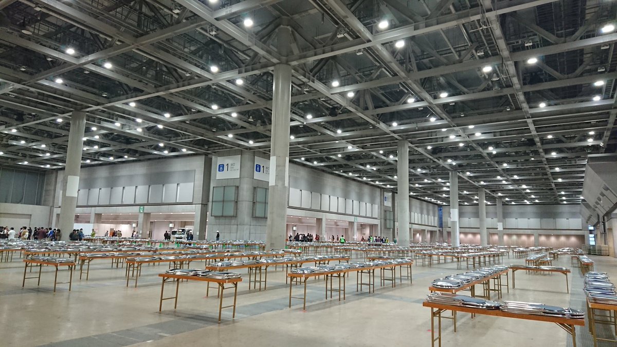 コミックマーケット97 0日目前日設営の様子 #C97 (8ページ目) - Togetter