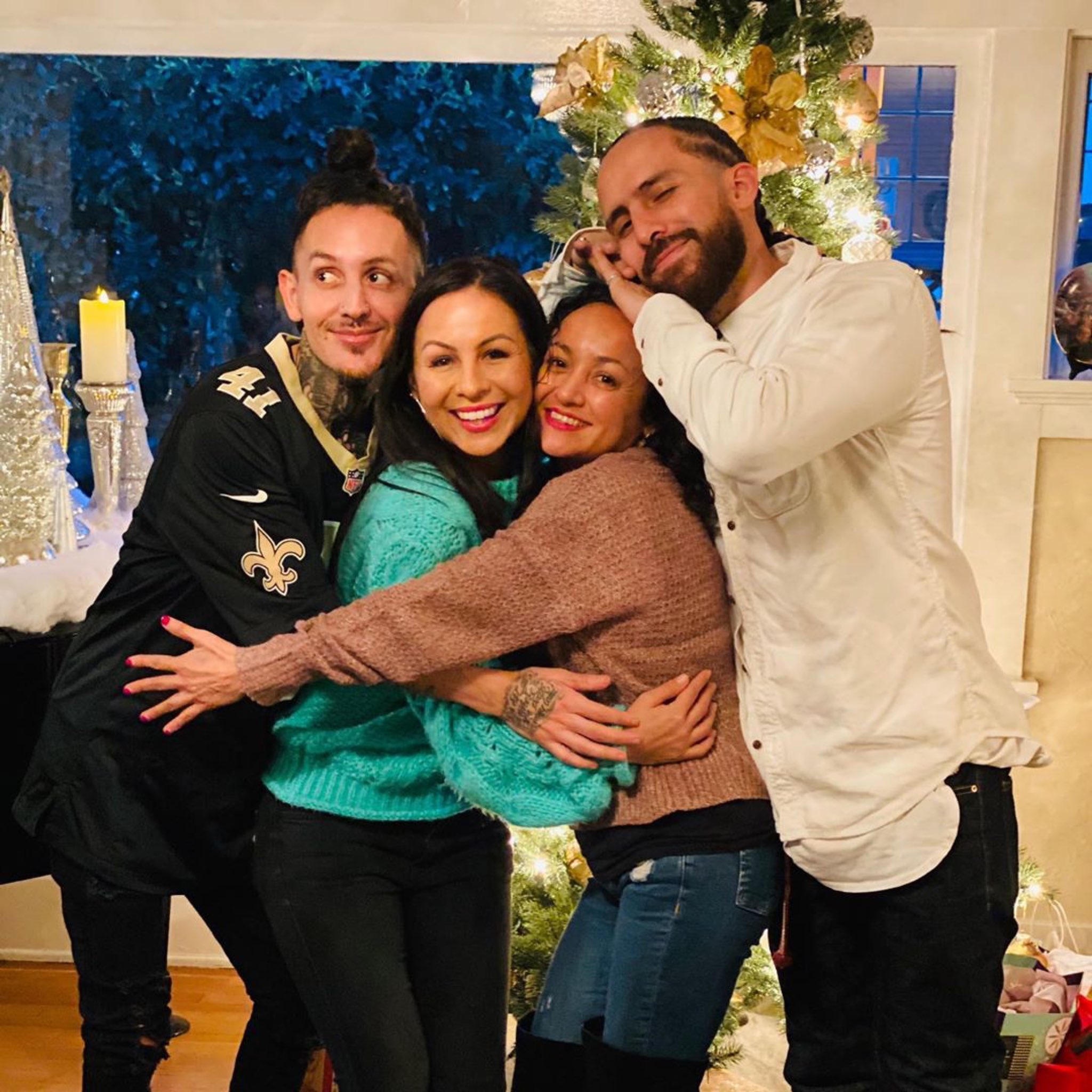 Anjelah Johnson Family