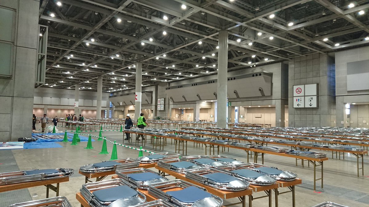 コミックマーケット97 0日目前日設営の様子 #C97 (8ページ目) - Togetter