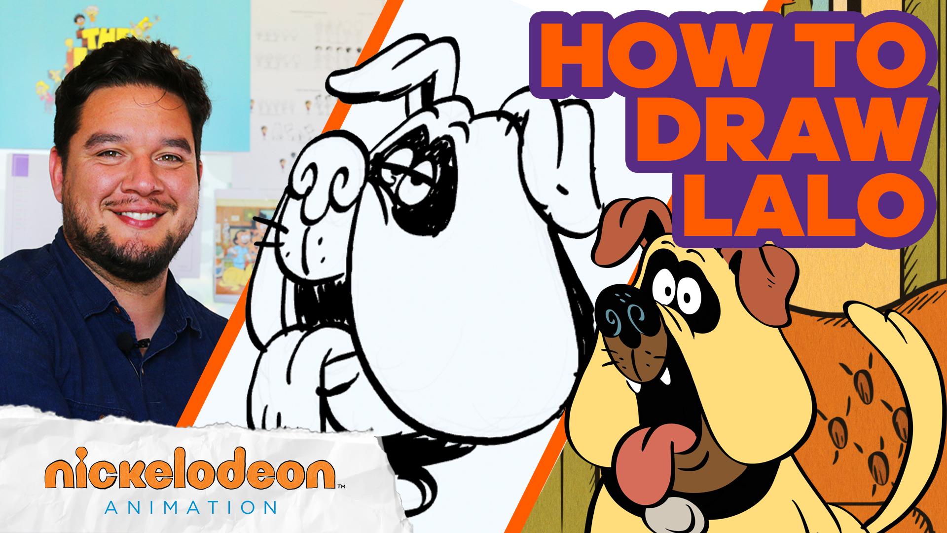 Nickelodeon Animation on Twitter: "Draw along with Supervising Director, Miguel Puga as he draws ...