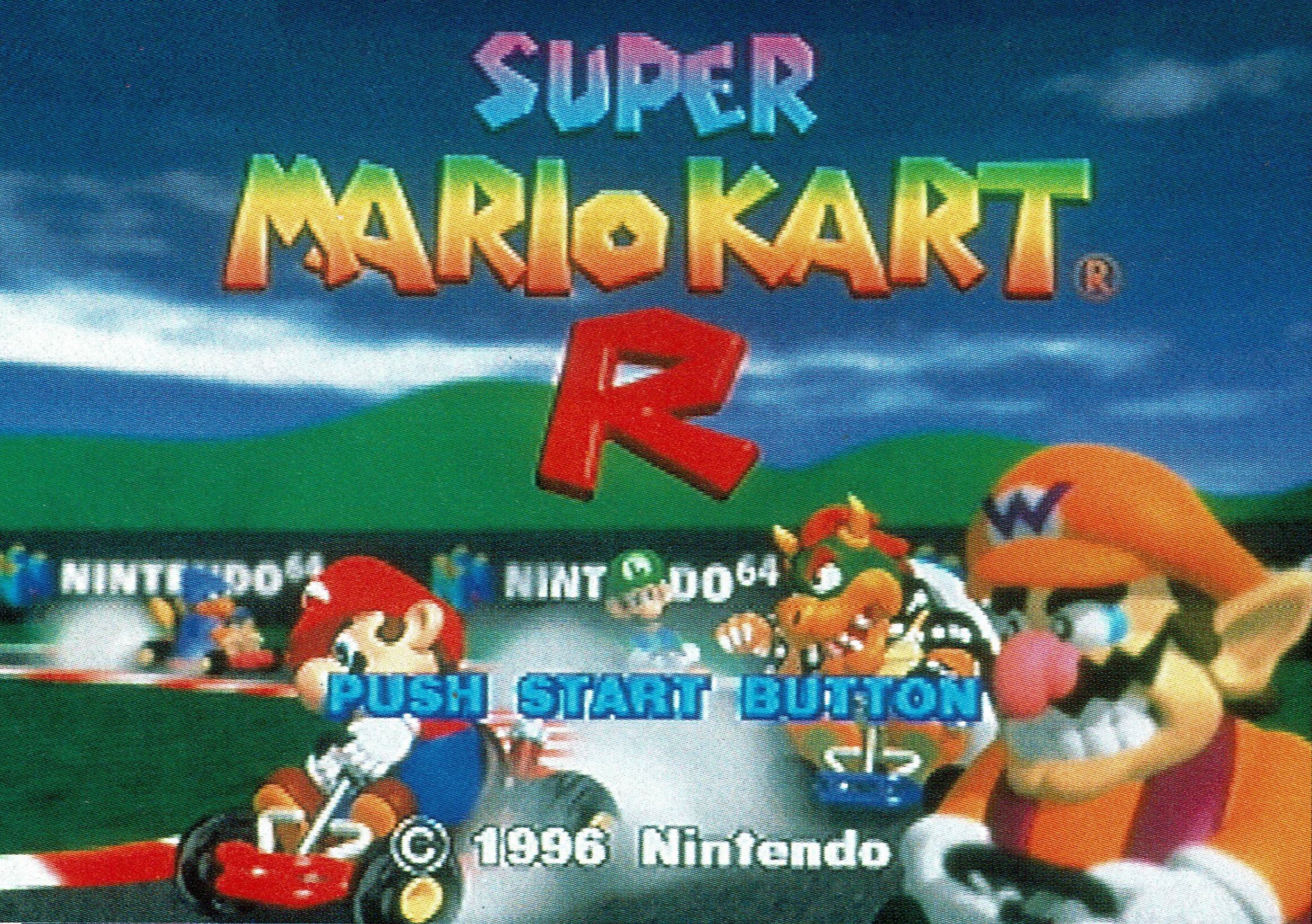 Mario Kart 64 Characters Select
