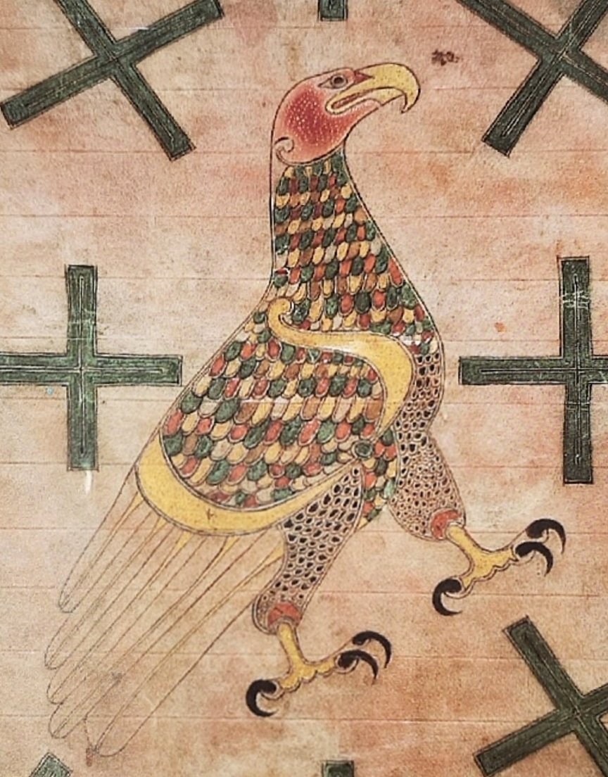 Lindisfarne Gospels Animals