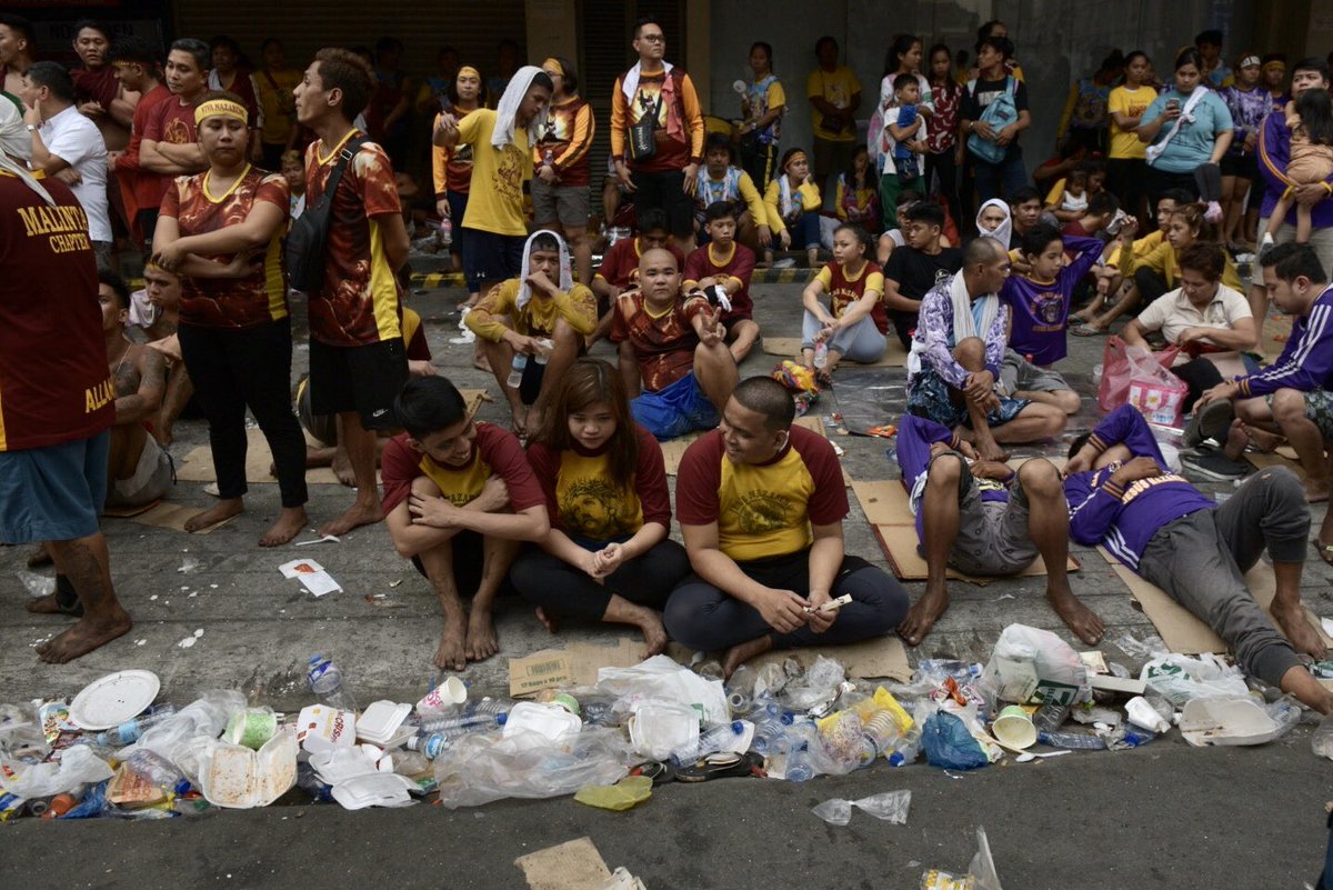 LOOK: 'Trashlacion' Trash piles up along the span of Bilibid Viejo St ...