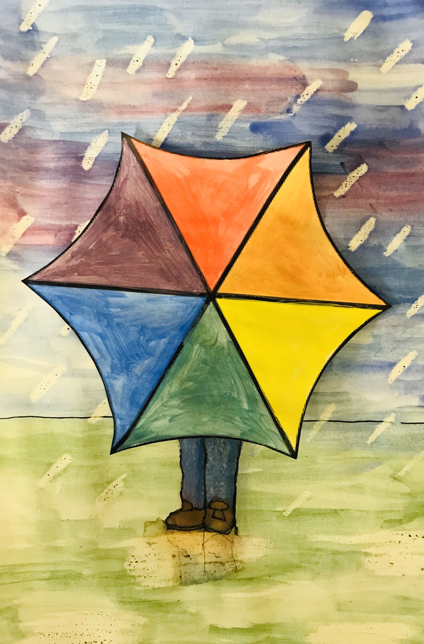 Secondary Colours Painting