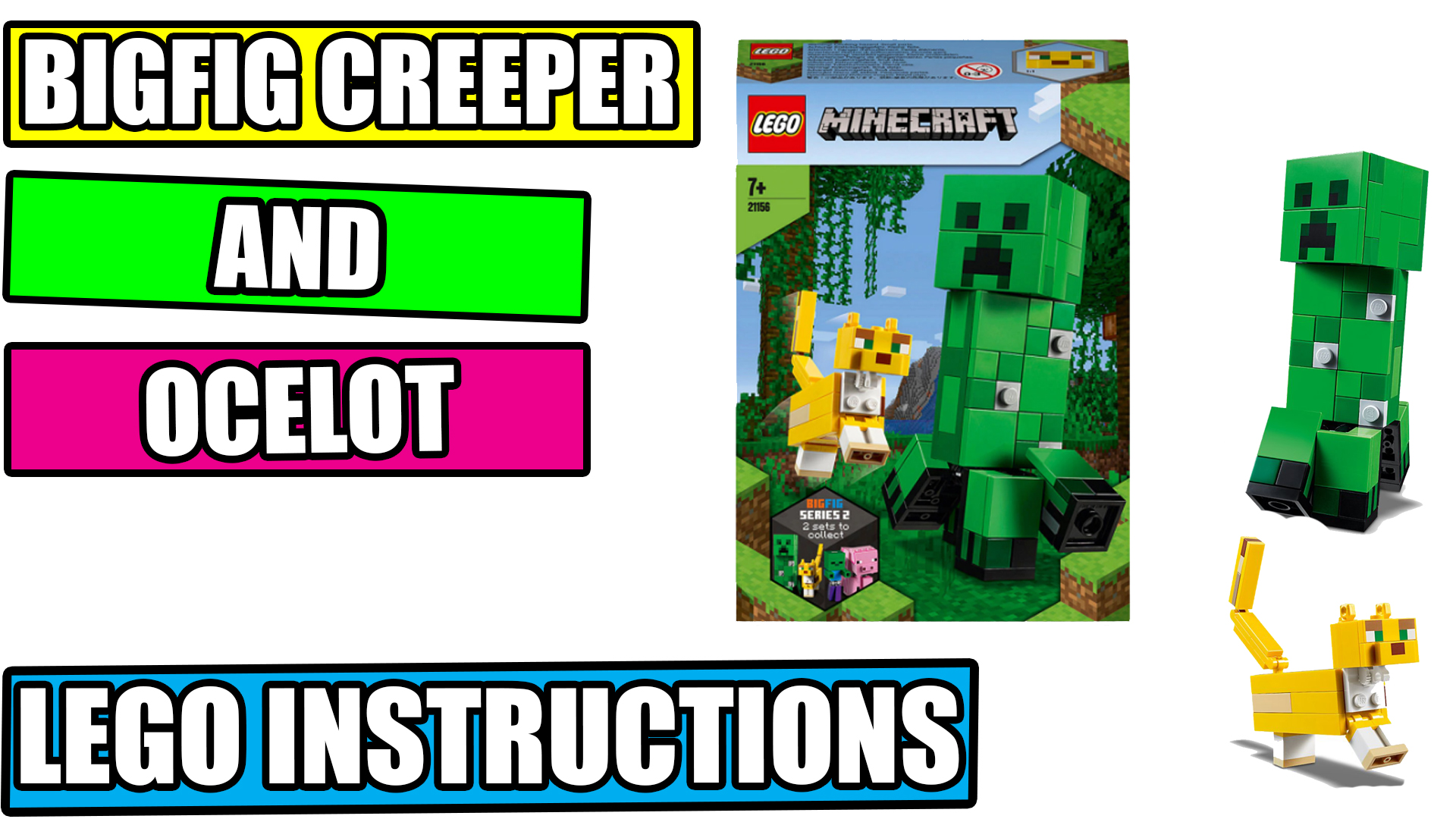 Lego Minecraft Creeper Instructions
