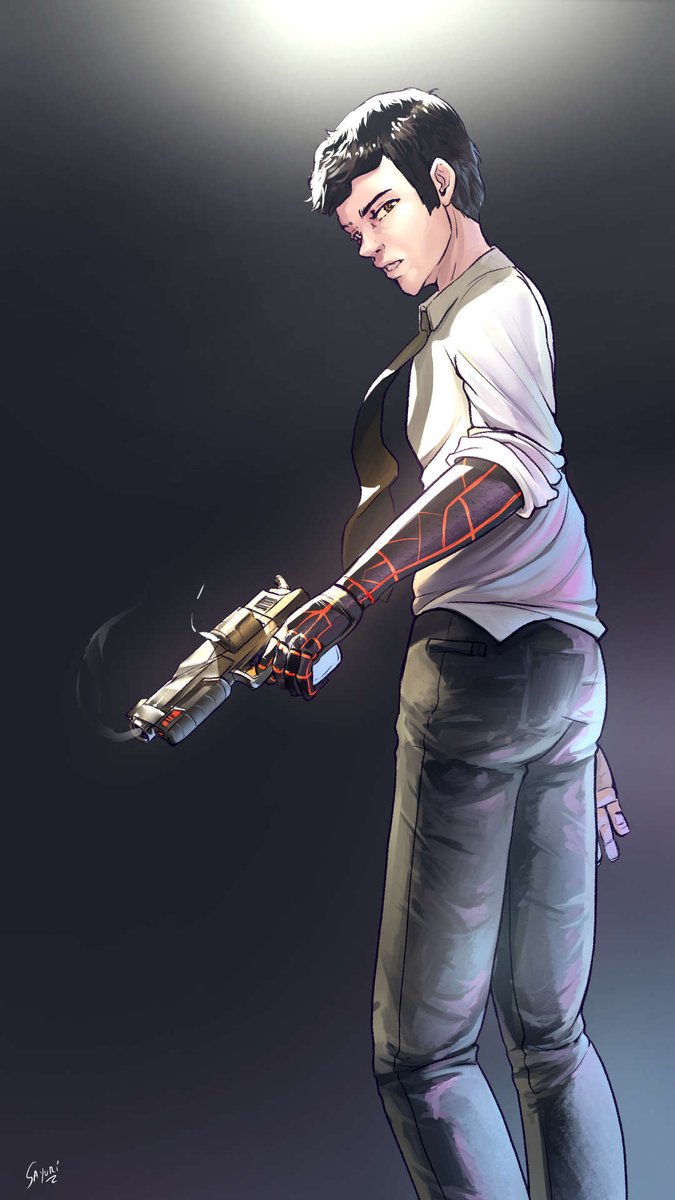 Anime Cyborg Male