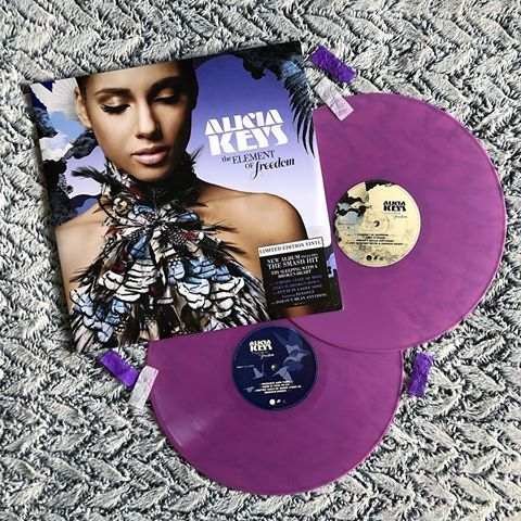 Alicia Keys The Element Of Freedom Album Cover