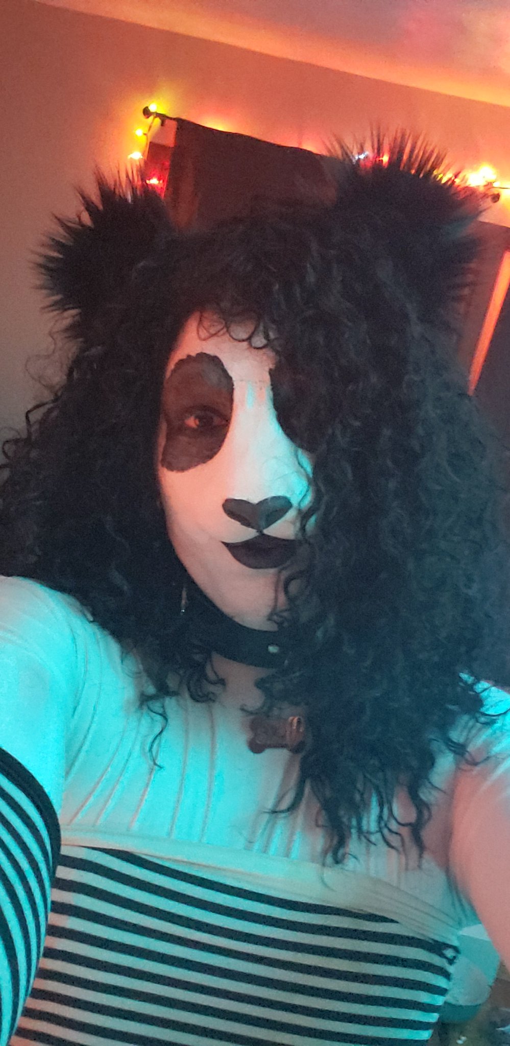 Trixy The Clown on Twitter: "Panda makeup and outfit, done on 12/23/19 using the panda ...