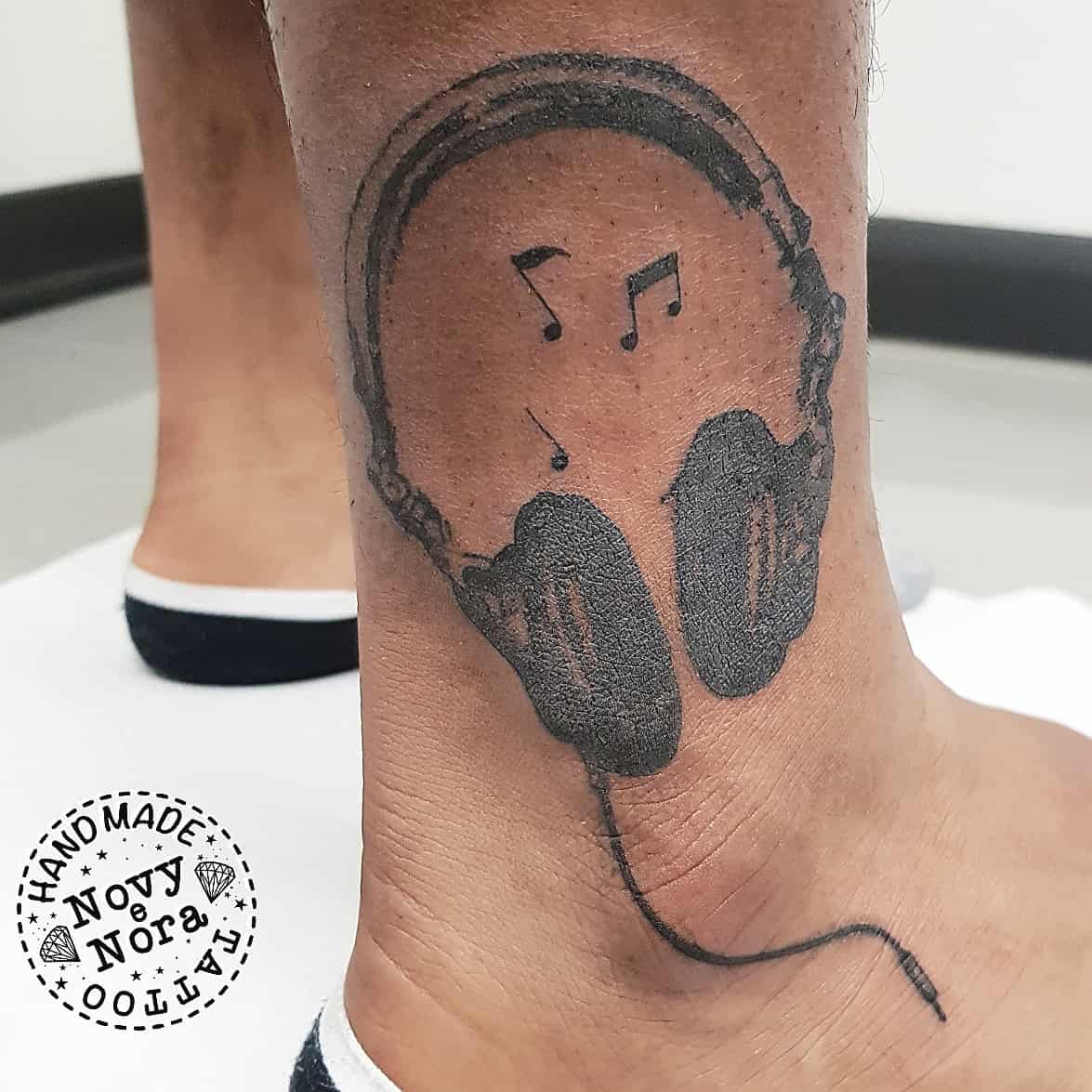 Microphone Headphone Tattoos