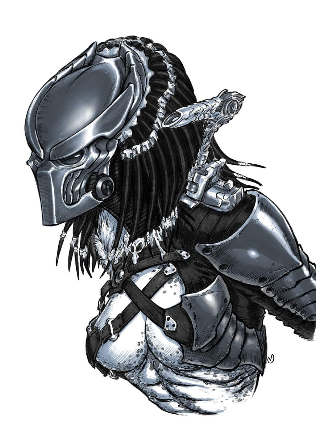 Female Predator Yautja