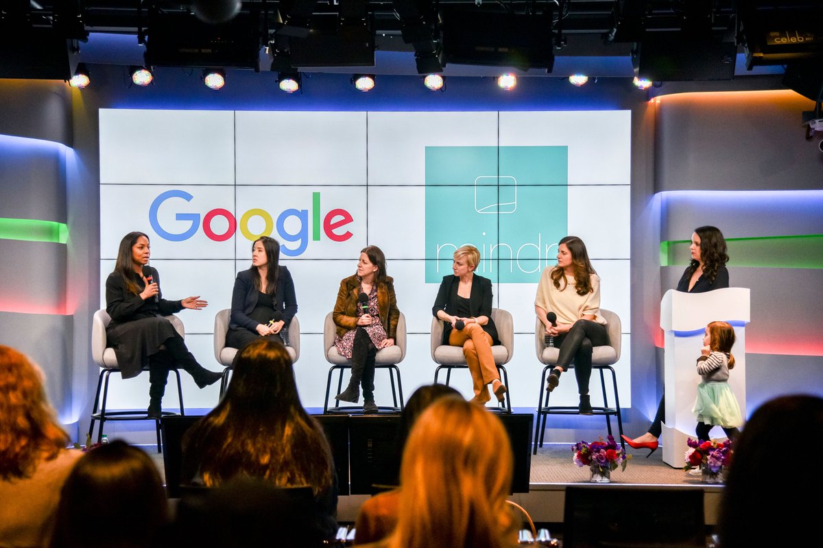 Our Breadwinning Women of Google group got together with @sarahluxlee ...