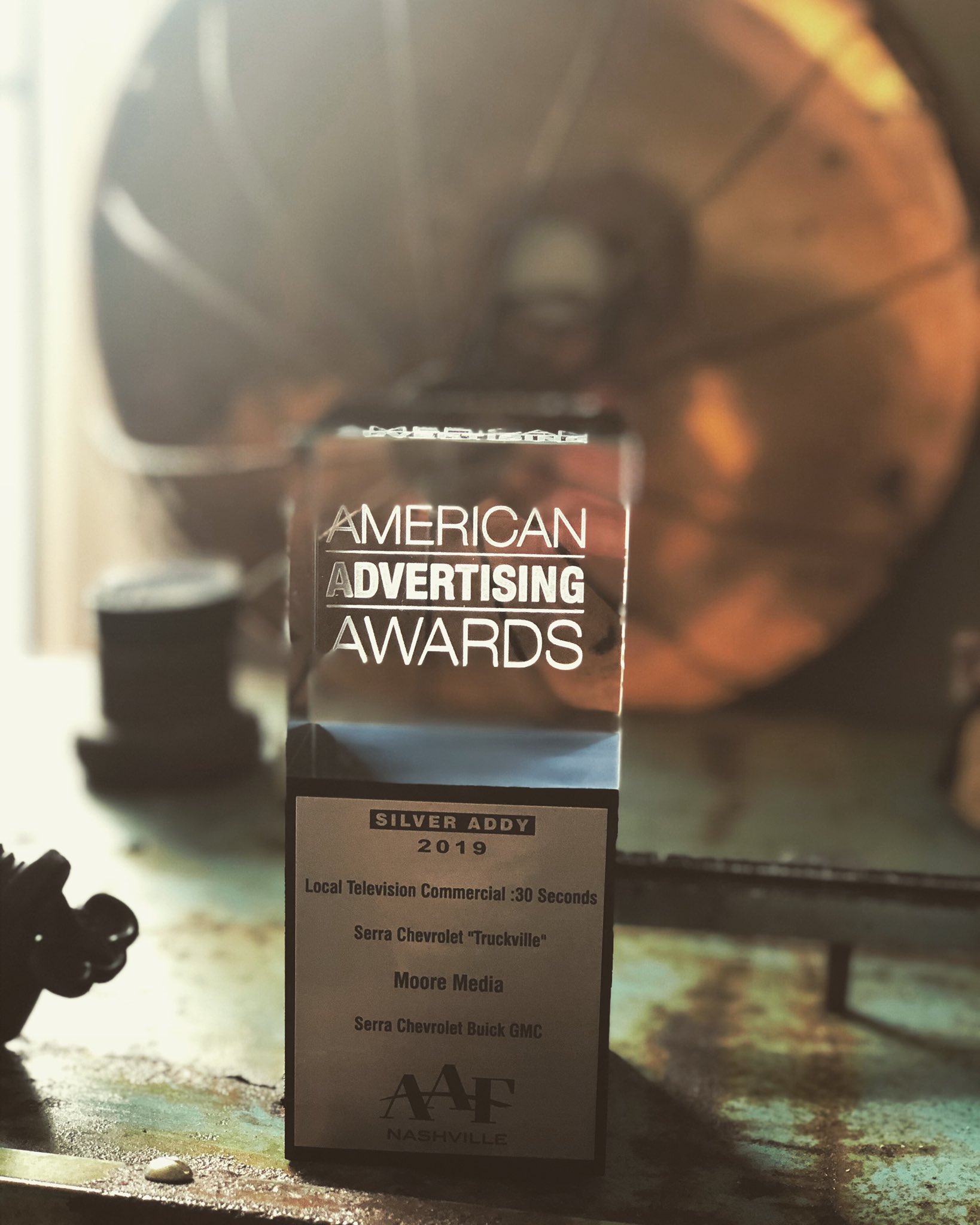 Billy Dawson on Twitter: "Honored to win this Addy from the American Advertising Awards for my ...