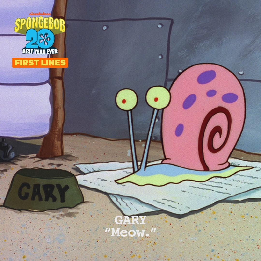 Gary Spongebob Meow