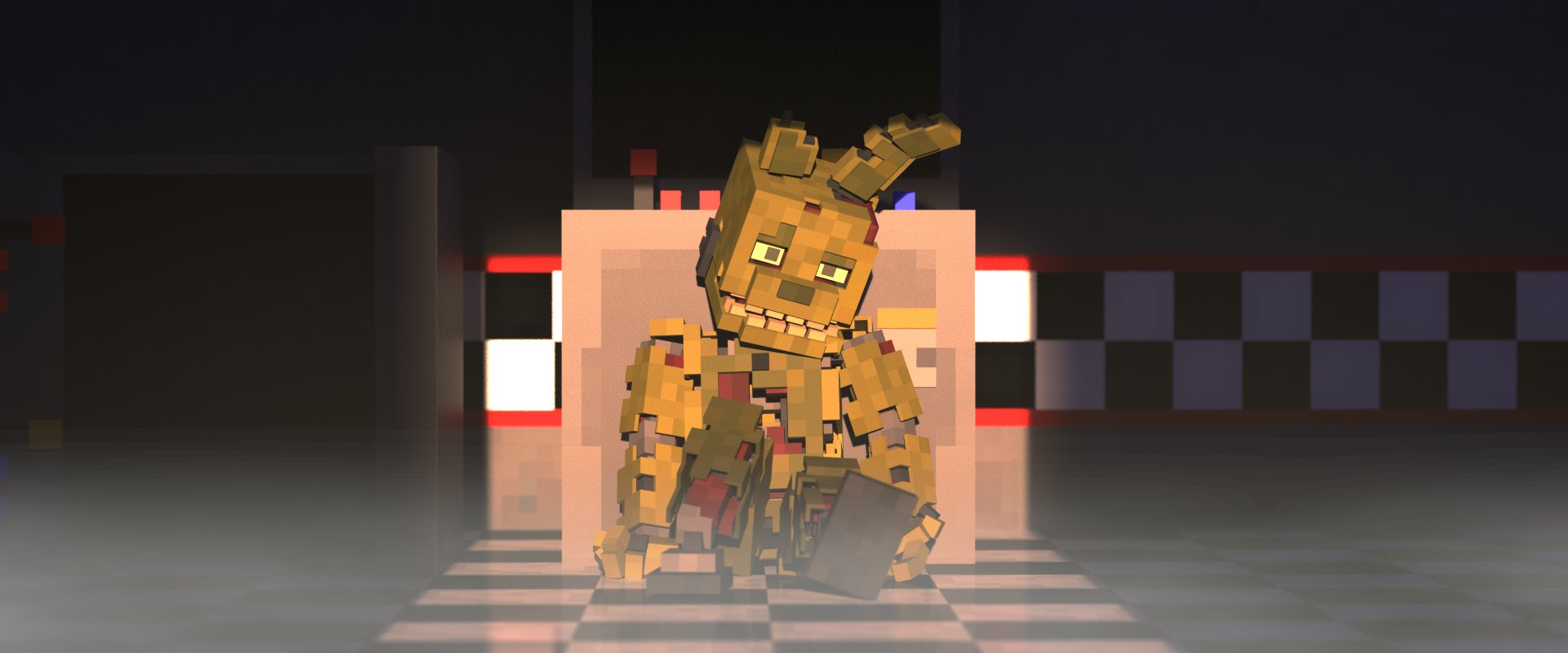 Maya Minecraft Animation