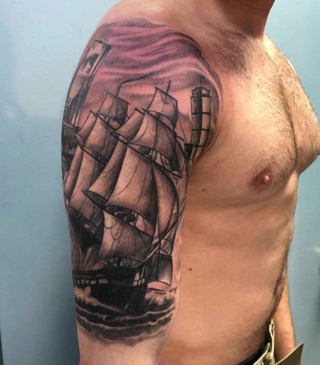 Constitution Sleeve Tattoo