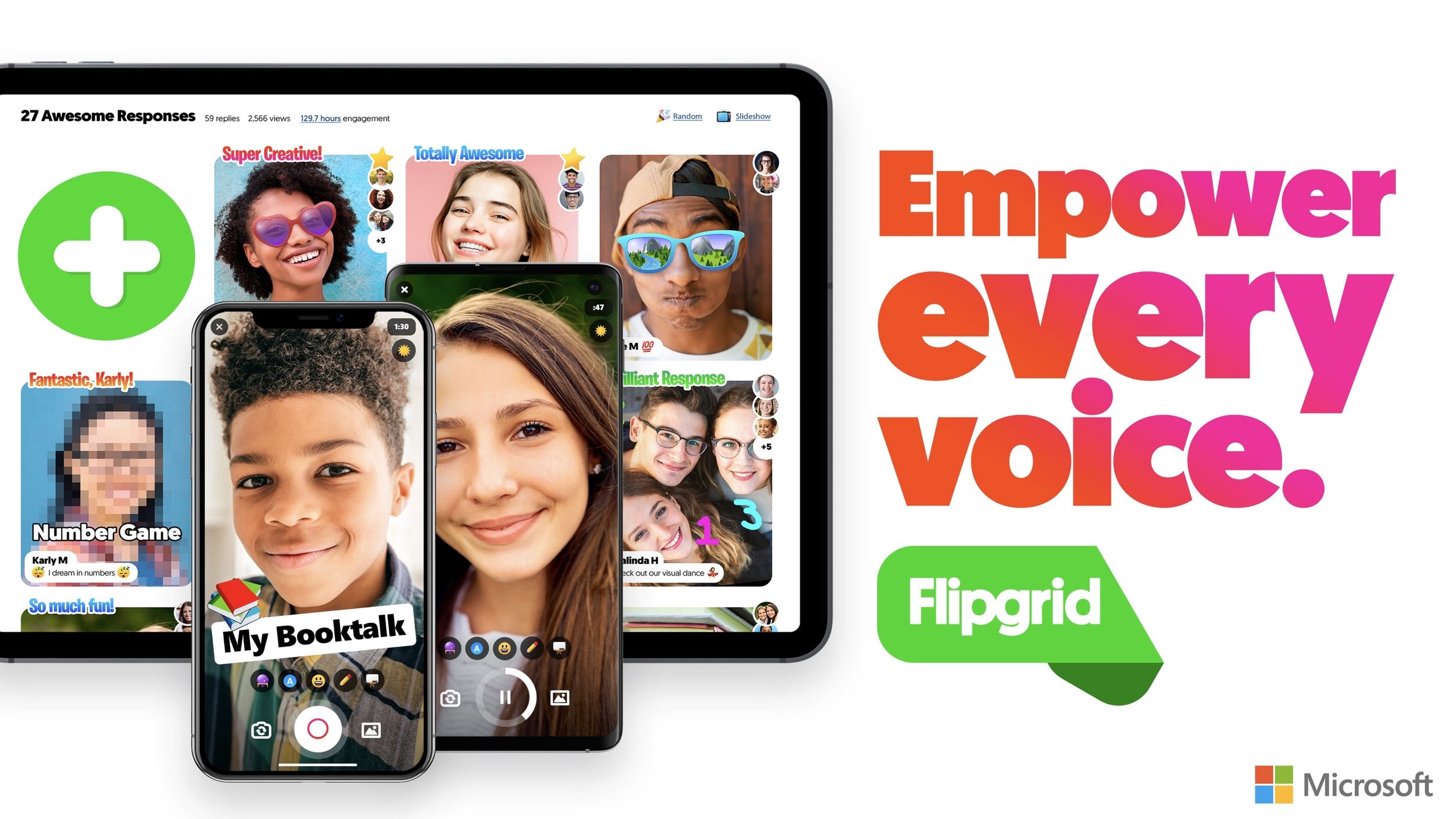 Flip on Twitter: "Sharing Flipgrid at a PD event, conference or #EdCamp ...