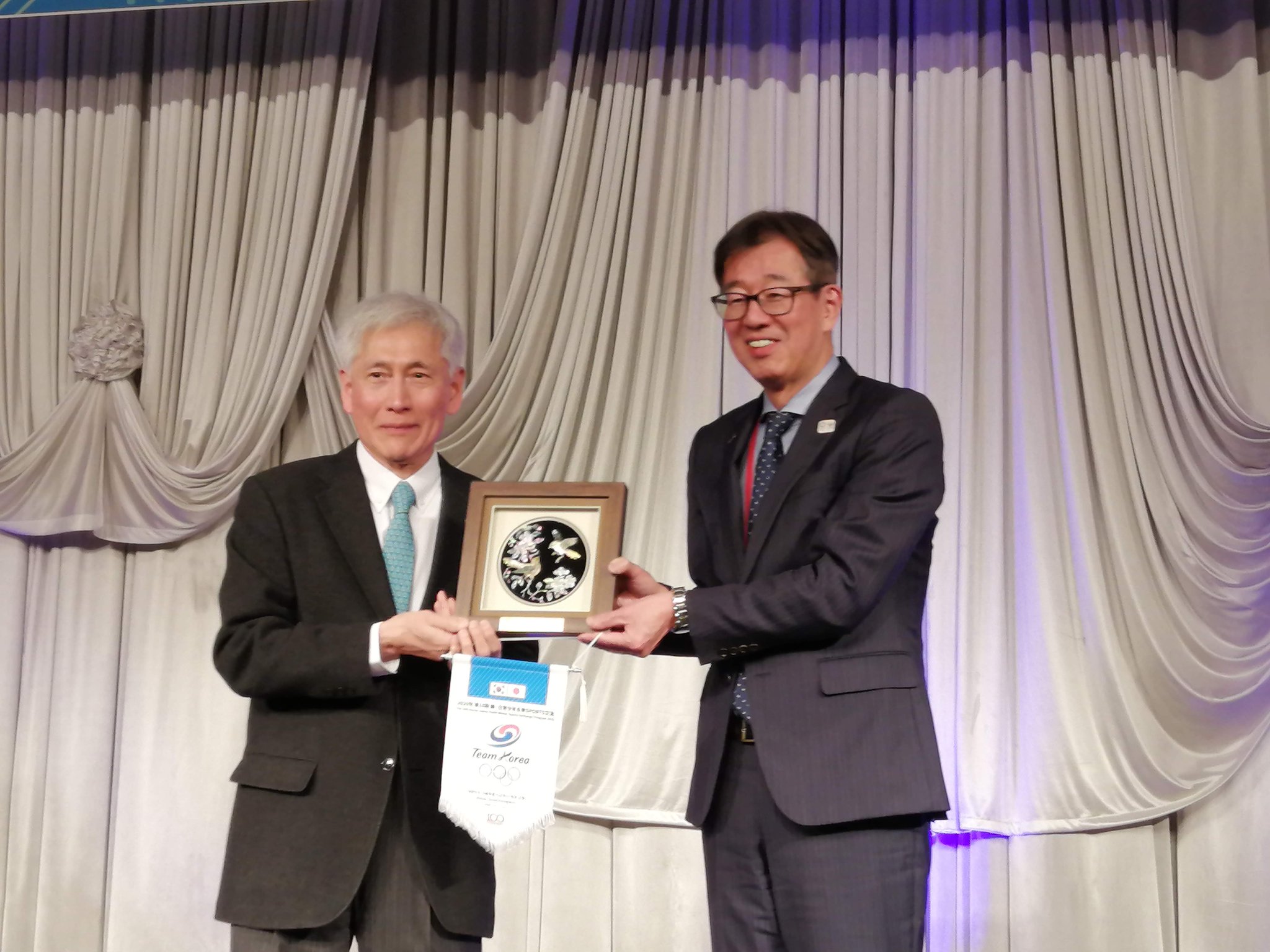 JSPO（日本スポーツ協会） on Twitter: "【第18回日韓青少年冬季スポーツ交流④】 9日夜にスキー、10日夜にスケート・アイスホッケー・カーリングの歓送夕食会がそれぞれ行われまし ...